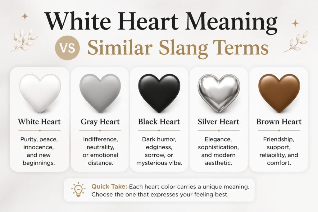 White Heart Meaning: What Does 🤍 Really Mean in Texts and